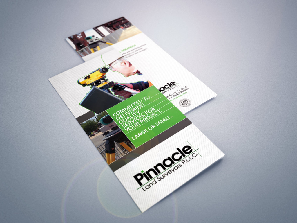 Land Surveyor Trifold Brochure Design - Brochure Design and Printing ...